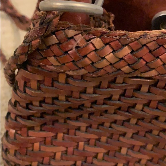 L.J.S Collection | Bags | Ljs Collection Vintage Woven Crossbody Bag ...